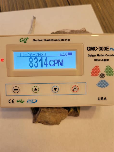 New Uranium Ore Sample R Radiation