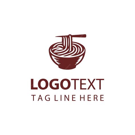 Premium Vector Noddles Logo Illustrations