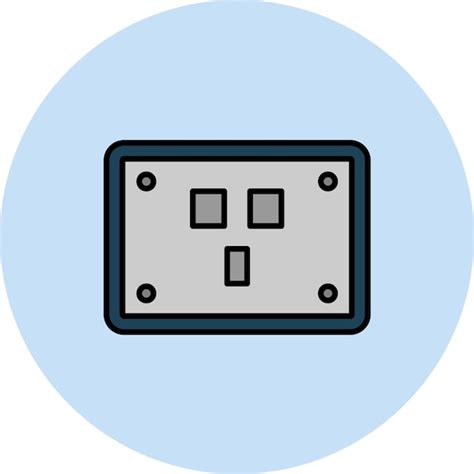 Premium Vector Socket Flat Illustration