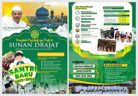Brosur Dan Info Pendaftaran Seluruh Lembaga Di Pondok Pesantren Sunan