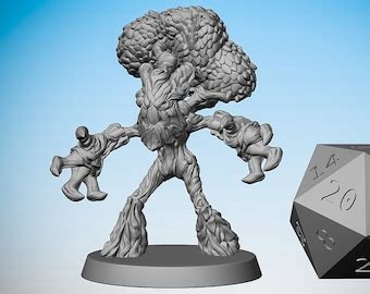 Cursed Tree Ent Dnd Miniature Dungeons And Dragons D D Etsy