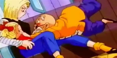 龙珠：龟仙人竟敢调戏18号，不知克林知道会不会杀了龟仙人呢？动漫日本动漫好看视频