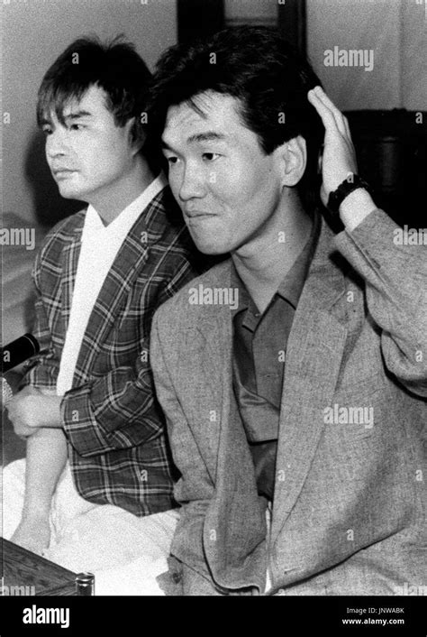 Tokyo Japan Shinsuke Shimada R And Ryusuke Matsumoto Of The