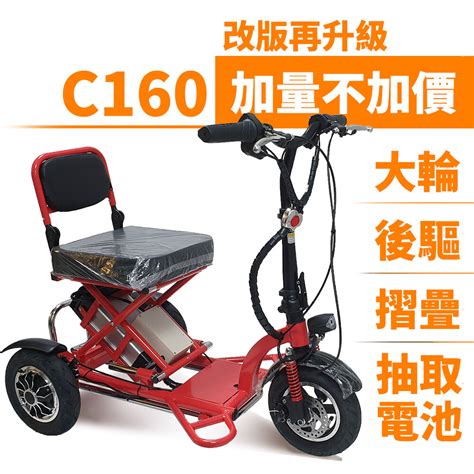 Suniwin 尚耘國際折疊三輪電動車c160 迷你電動車 老年代步車 出遊代步車 － 松果購物