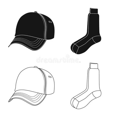 Vector Design Of Man And Clothing Icon Set Of Man And Wear Stock Vector Illustration Stock
