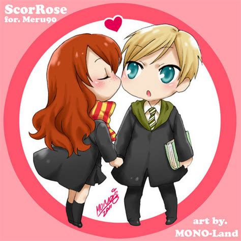 Scorpius And Rose Fan Art Rose And Scorpius Fan Art 27549883 Fanpop