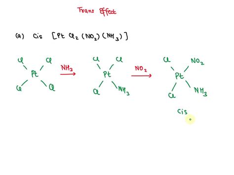 Solved Write The Steps Involved In The Preparation Of Cis And Trans