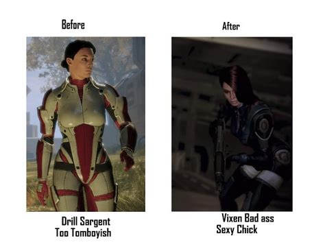 Mass Effect Ashley Comparison By Darkwilliam1973 Image Moddb