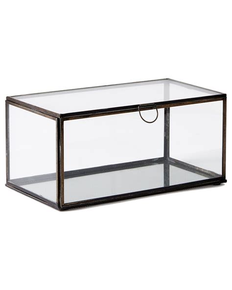 Buy Napa Home And Garden Arwen Rectangular Display Box Black At 52 Off