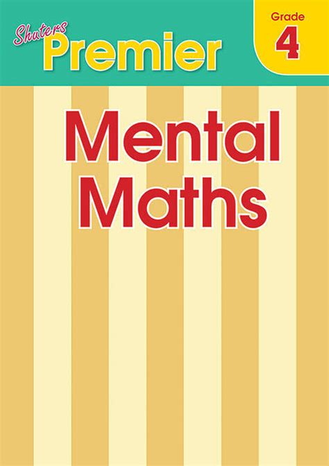 Premier Mental Maths Workbook G4 9780796074256 Caxton Books