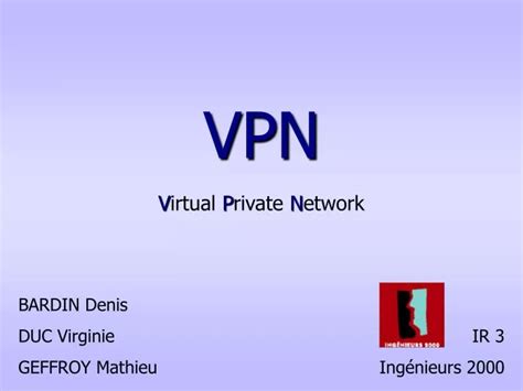PPT VPN PowerPoint Presentation Free Download ID