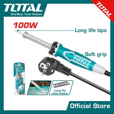Jual Total 100w Besi Solder Listrik Electric Soldering Iron Tet10006