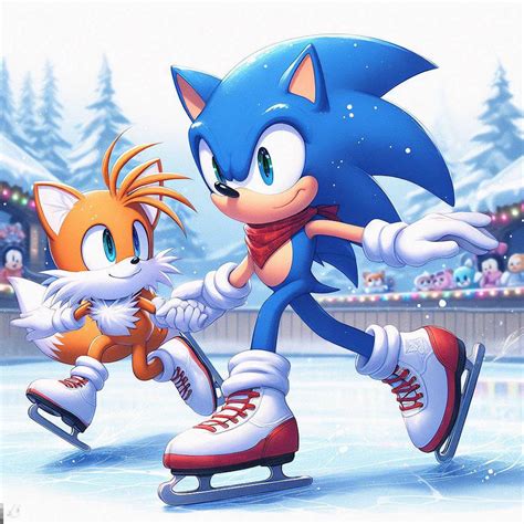 Sonic And Tails On Ice 2 By Swiftfurai On Deviantart