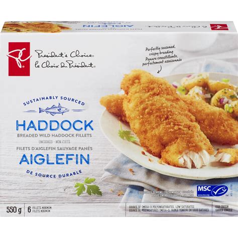 Check Halal Status Of Presidents Choice Breaded Haddock Fillets 550