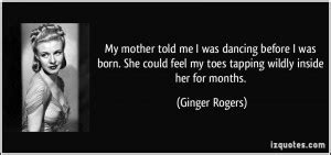 Ginger Rogers Quotes Quotesgram