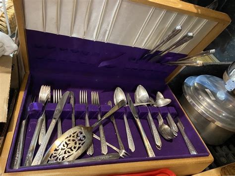 Flatware Box With Silverflatware Nobility Plate Live And Online
