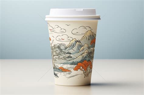 中国风纸杯设计高清图片下载 正版图片600503825 摄图网