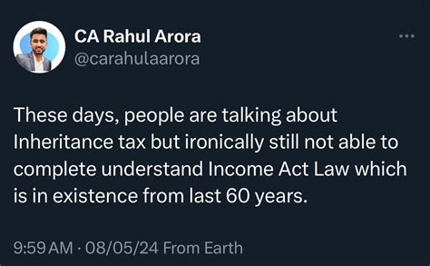 Tax Inheritance Finance Rahul Arora 10 Comments