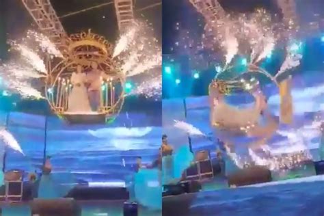 Bride Groom Viral Video Shocking Grand Entry Of Newlywed Couple Turns