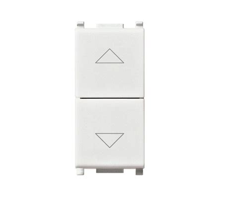 Vimar 14060 Interrupteur À Deux Boutons 2p 10ax Blanc SÉrie Vimar Plana Leroy Merlin