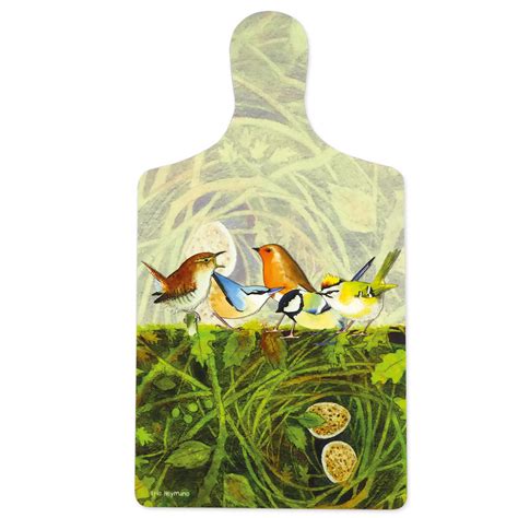 British Birds Large Chopping Board Eric Heyman
