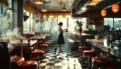Free Classic American Diner Image Diner Vintage Retro Download At