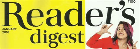 Readers Digest India January 2016 Issue Magazine Reviews
