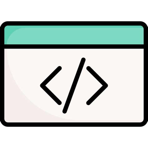 Coding Generic Outline Color Icon