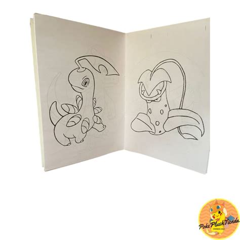 Libro Para Colorear Pokémon Pokeplush