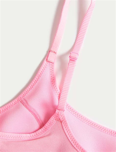 Buy 2pk Non Wired Crop Top First Bras At Marks And Spencer