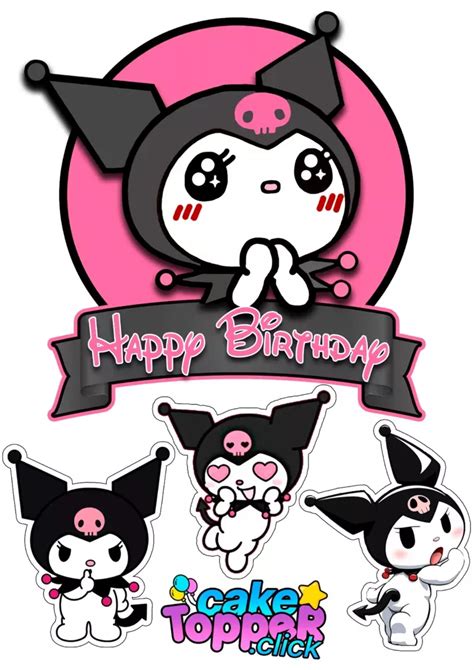 Kuromi Cake Topper 4 Free Fotografías De Hello Kitty Gatito