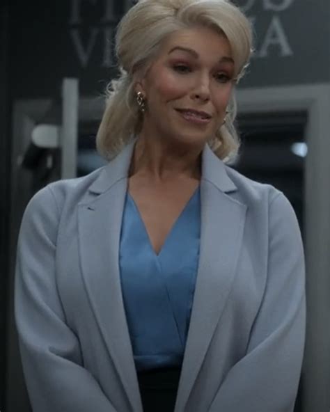 Rebecca Welton Ted Lasso S03 Hannah Waddingham Grey Coat Hjacket