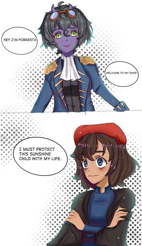Art Oc That Moment When A Random Npc Becomes A Huge Part Of The