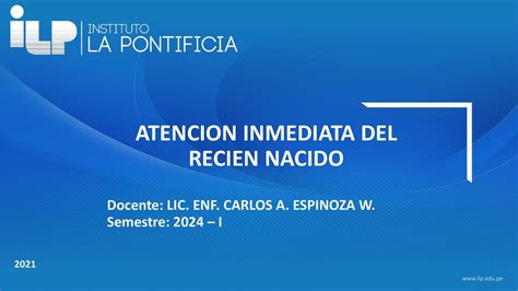 Atención inmediata del recién nacido Carlos Alberto Espinoza W uDocz