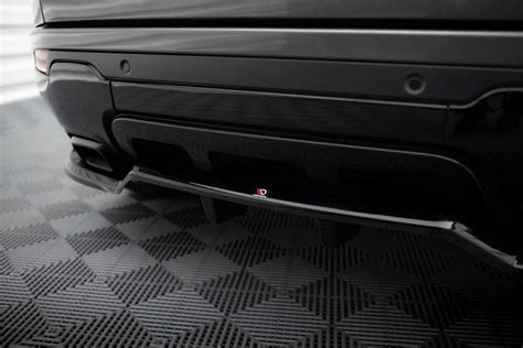 Central Rear Splitter With Vertical Bars Land Rover Range Rover Evoque Hse Dynamic Mk