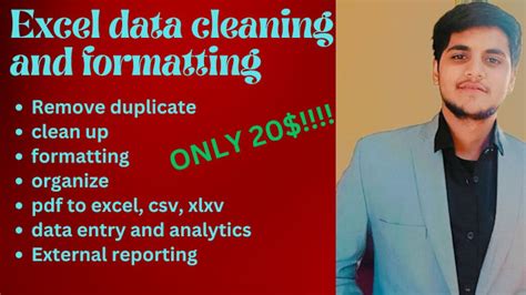 Do Data Sorting Filter Pivot Tables Graph And Organize You Excel Or Csv By Salemumar5 Fiverr