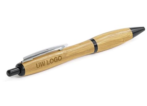 Promotionele Bamboe Pennen Gepersonaliseerd En Geleverd In Slechts 8