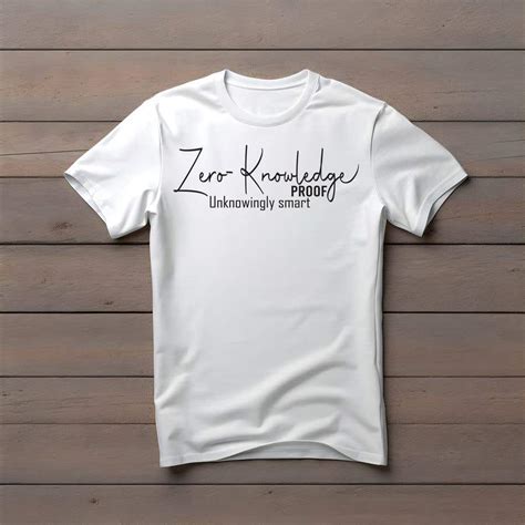 T Shirt Design For Zero Knowledge Proof Concept Freelancer