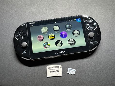 MODDED PS VITA OLED PCH SD VITA Upgradable Gb Memory MicroSD Card PLAYSTATION