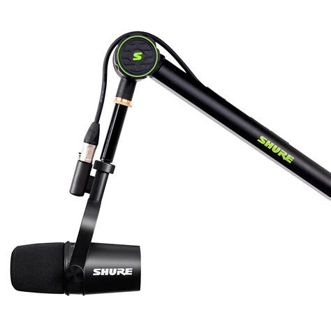 Shure Shure Deluxe Articulating Desktop Mic Boom Stand With Black Mv7