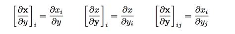 calculus what is the gradient of a vector with respect to a vector