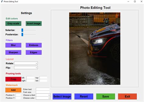 Github Michal Grzegorzekphoto Editing Tool