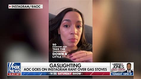 AOC Goes On Instagram Rant Over Gas Stoves Fox News Video