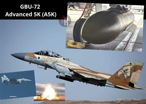 Israel Langsung Pesan Bom Penetrator Bunker Terbaru Gbu 72 Ke As