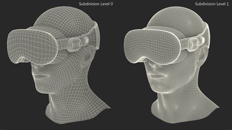 Apple Vision Pro On Mannequin Head 3d Model 59 Max 3ds Blend C4d