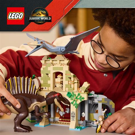 Lego Jurassic World 76976 Powietrzna Misja Z Kecalkoatlem I Spinozaurem