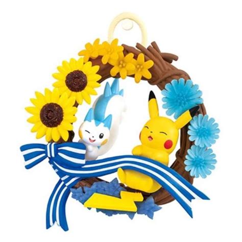 Jual Re Ment Pokemon Wreath Collection Seasonal T Pachirisu
