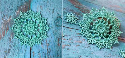 Crochet Holly Decoration