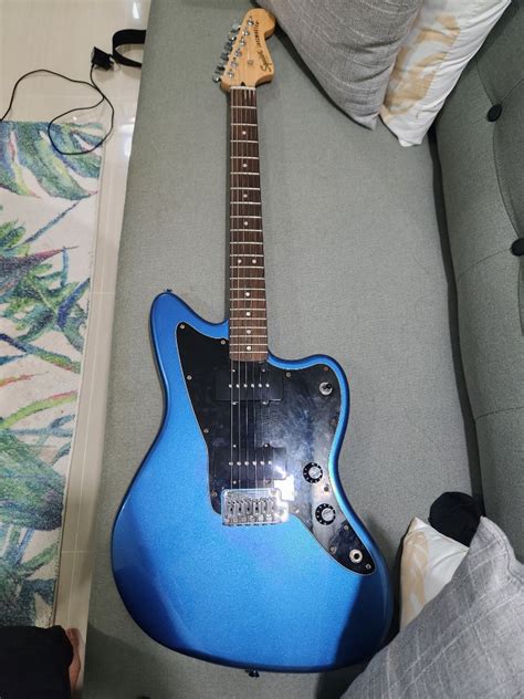 Squier Affinity Jazzmaster Lake Placid Blue Hobbies And Toys Music And Media Musical Instruments