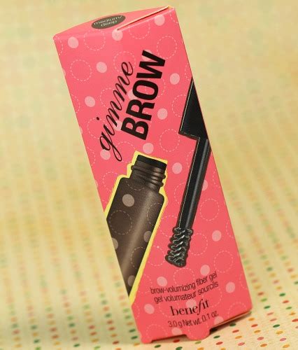 Benefit Gimme Brow Volumizing Fiber Gel Review Myfindsonline